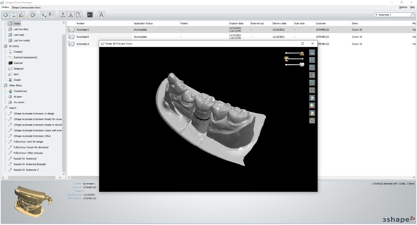 3Shape Automate - How to Upload, Download & Edit a 3Shape Automate ...