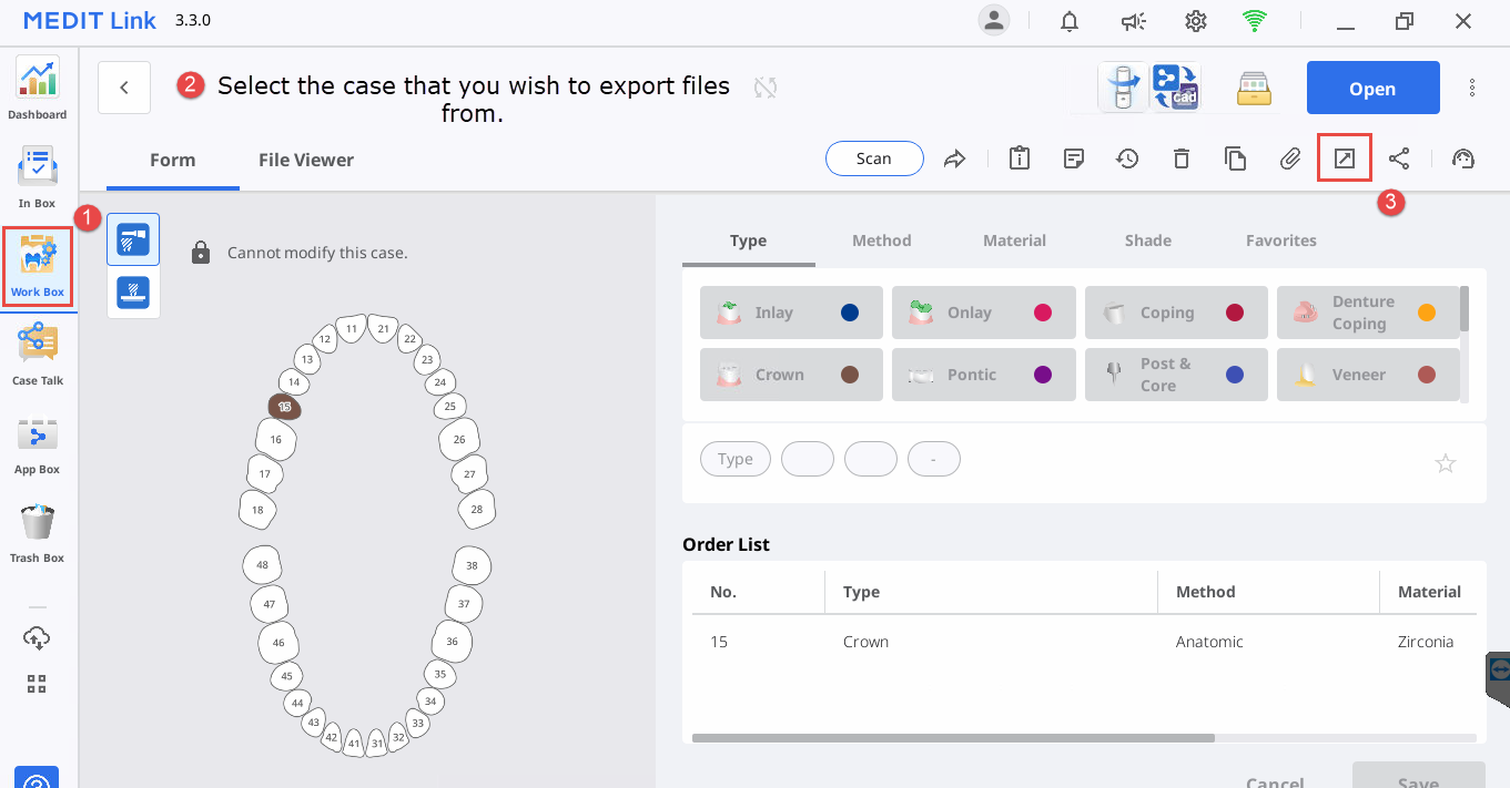 3Shape Automate - Medit Link - Export scan data – 3Shape Design Services