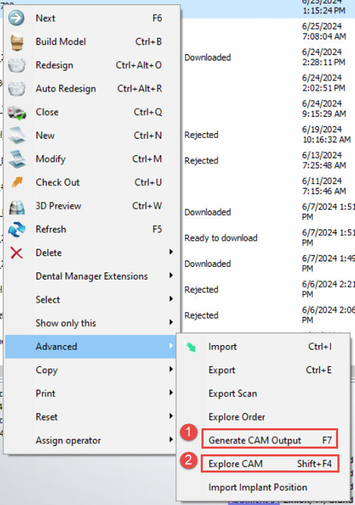 3Shape Dental System - Managing CAM in House - Add tooth index to CAM ...