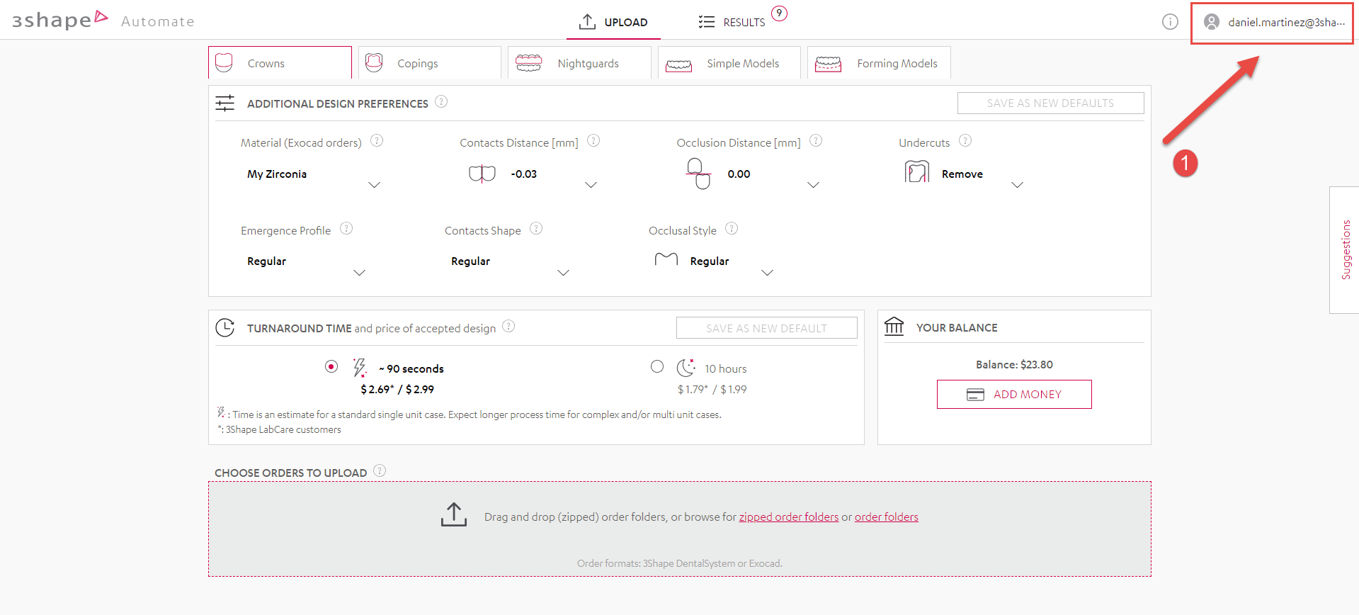 3Shape Automate - How to adds fund and view your balance – 3Shape ...